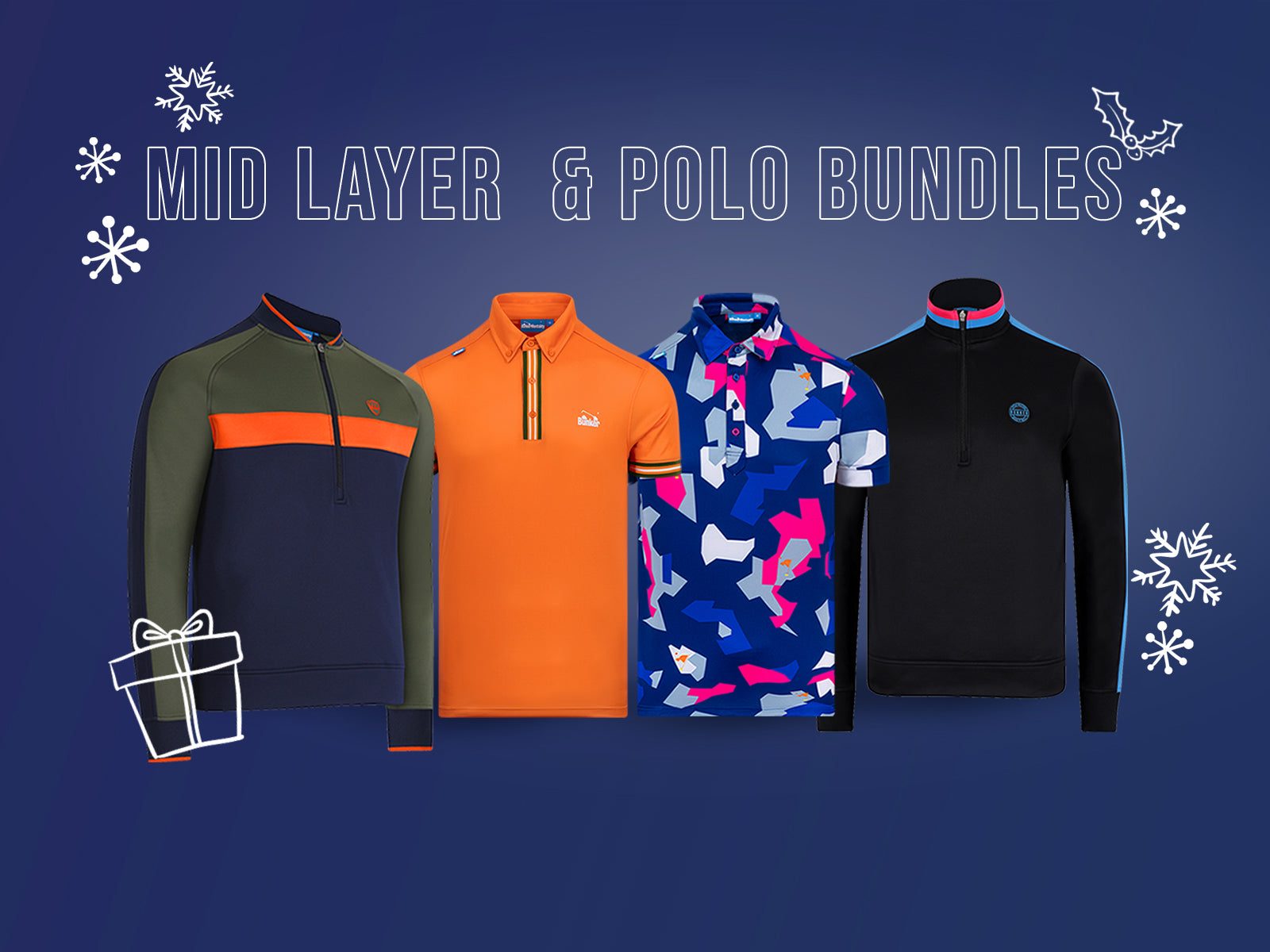 Mid Layer & Polo Shirt Combinations – Bunker Mentality