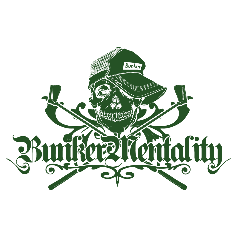 Bunker Mentality Skull Logo T-Shirt | Golf Graphic T Shirt